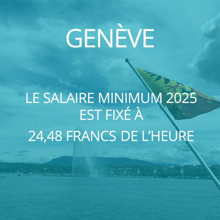 Indexation 2025 du salaire minimum à Genève | UAPG